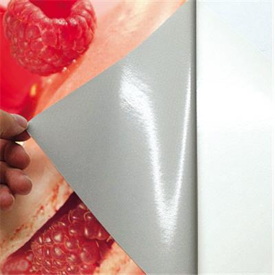 Vinyle adhésif monomère | Blanc Brillant | 100µ